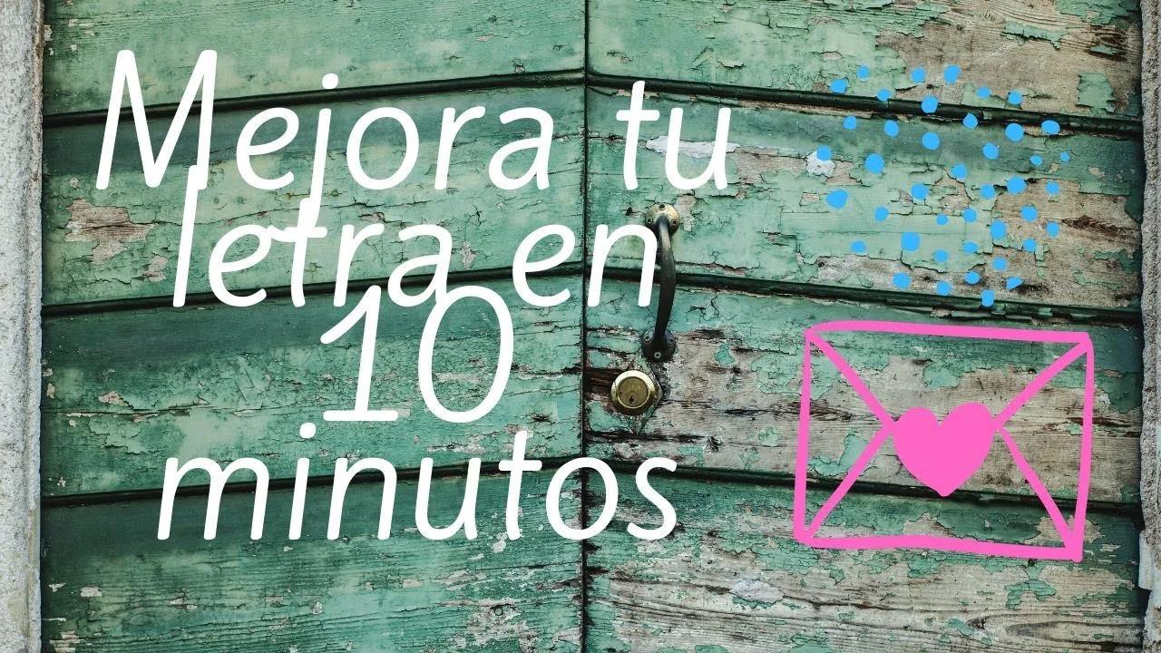 Como mejorar la letra al escribir - ejercicios - Rápido y Fácil #3