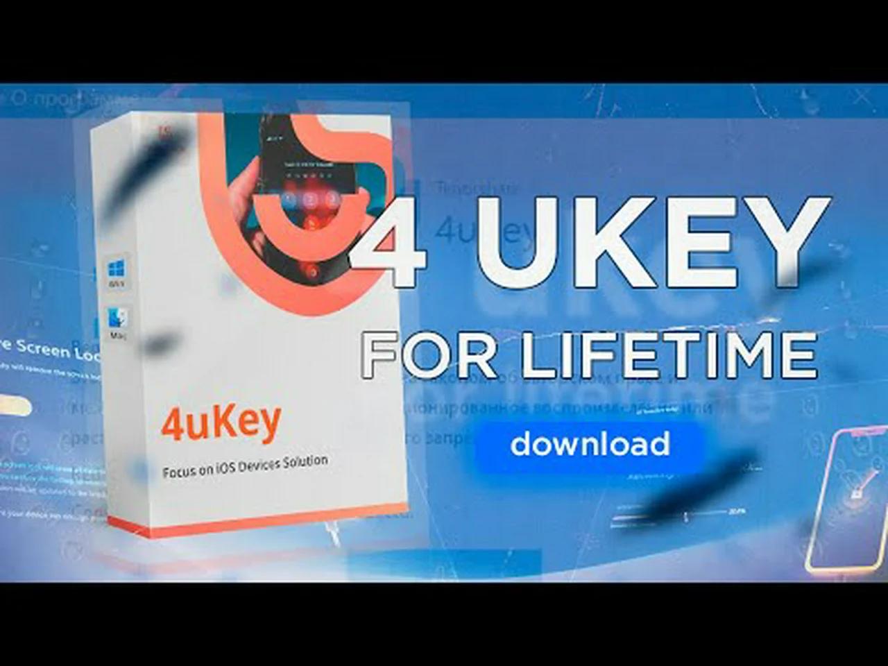 Tenorshare 4uKey 3.0.1.4 with Crack Free Download | Iphone Unlock