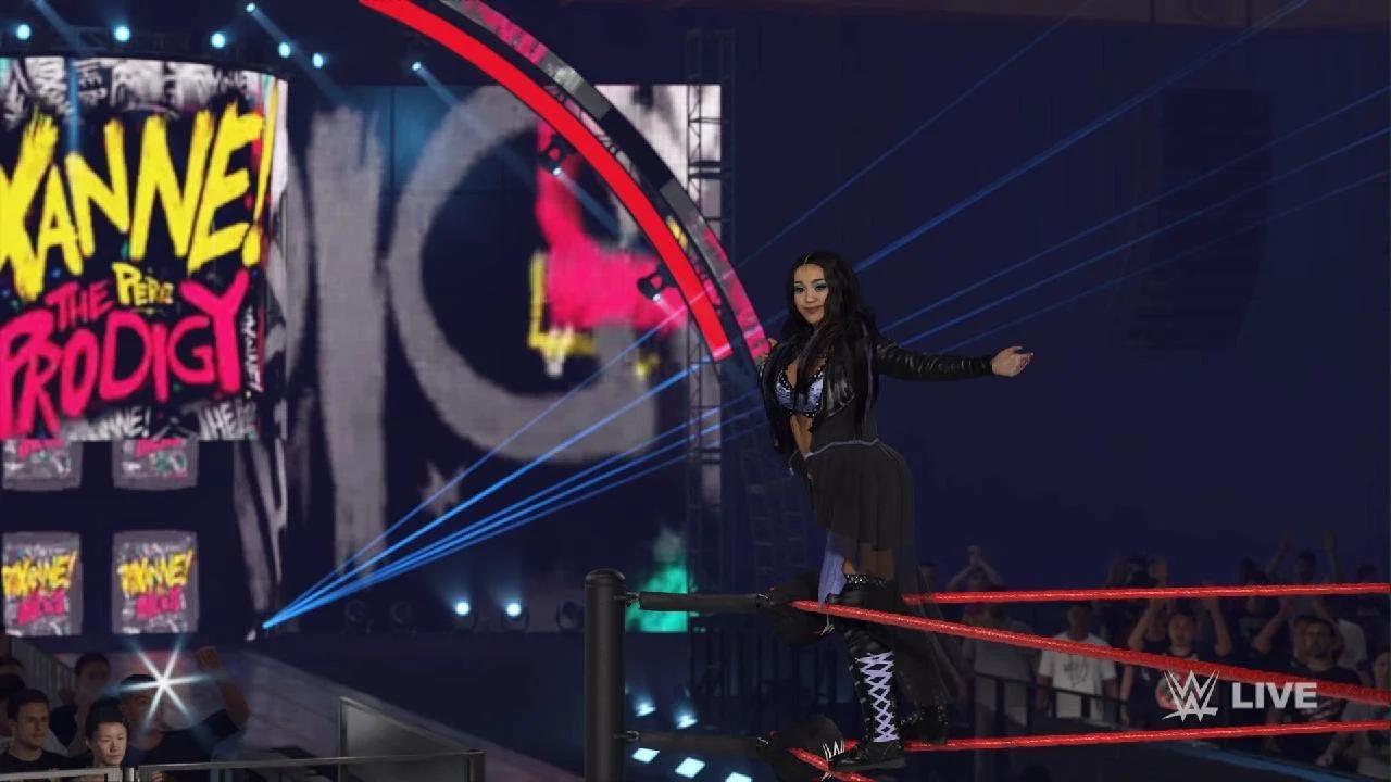 WWE 2K24 - Roxanne Perez VS Jillian Hall