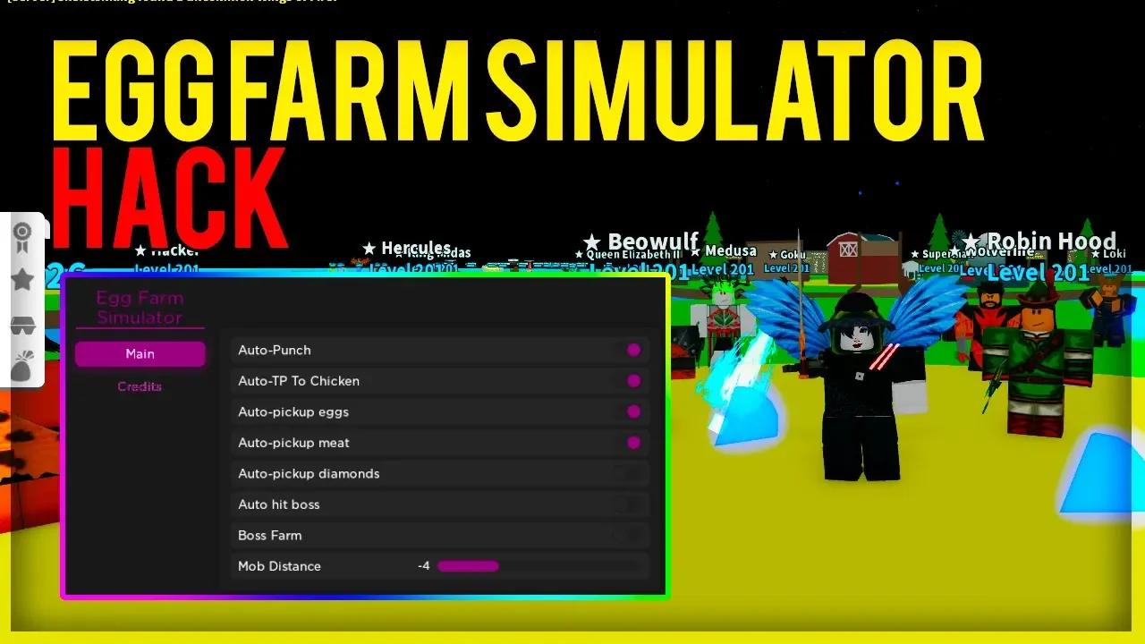 NEW Egg Farm Simulator HACK | UNLIMITED EGGS AND GEMS AUTO FARM GUI SCRIPT WORKING