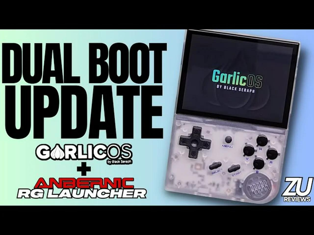 NEW 35XX Dual System Review | Anbernic Stock + GarlicOS