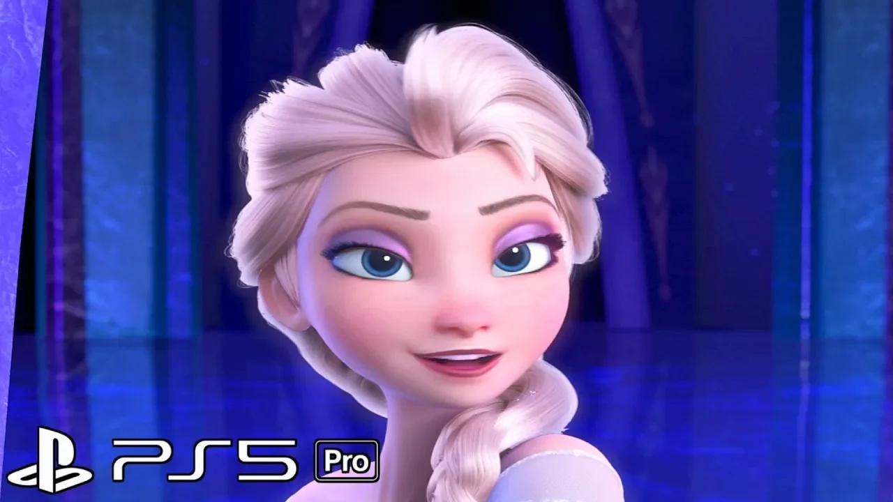 FROZEN Let It Go Song Cutscene - Kingdom Hearts 3 (PS5 Pro) 4K 60FPS