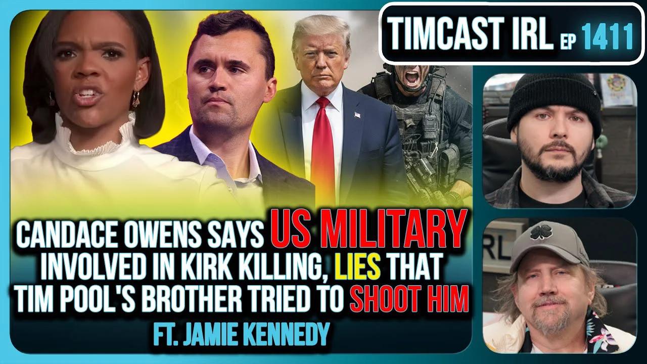 Candace Owens Says MILITARY INVOLVED In Kirk Killing, Says Tim Pool's ...