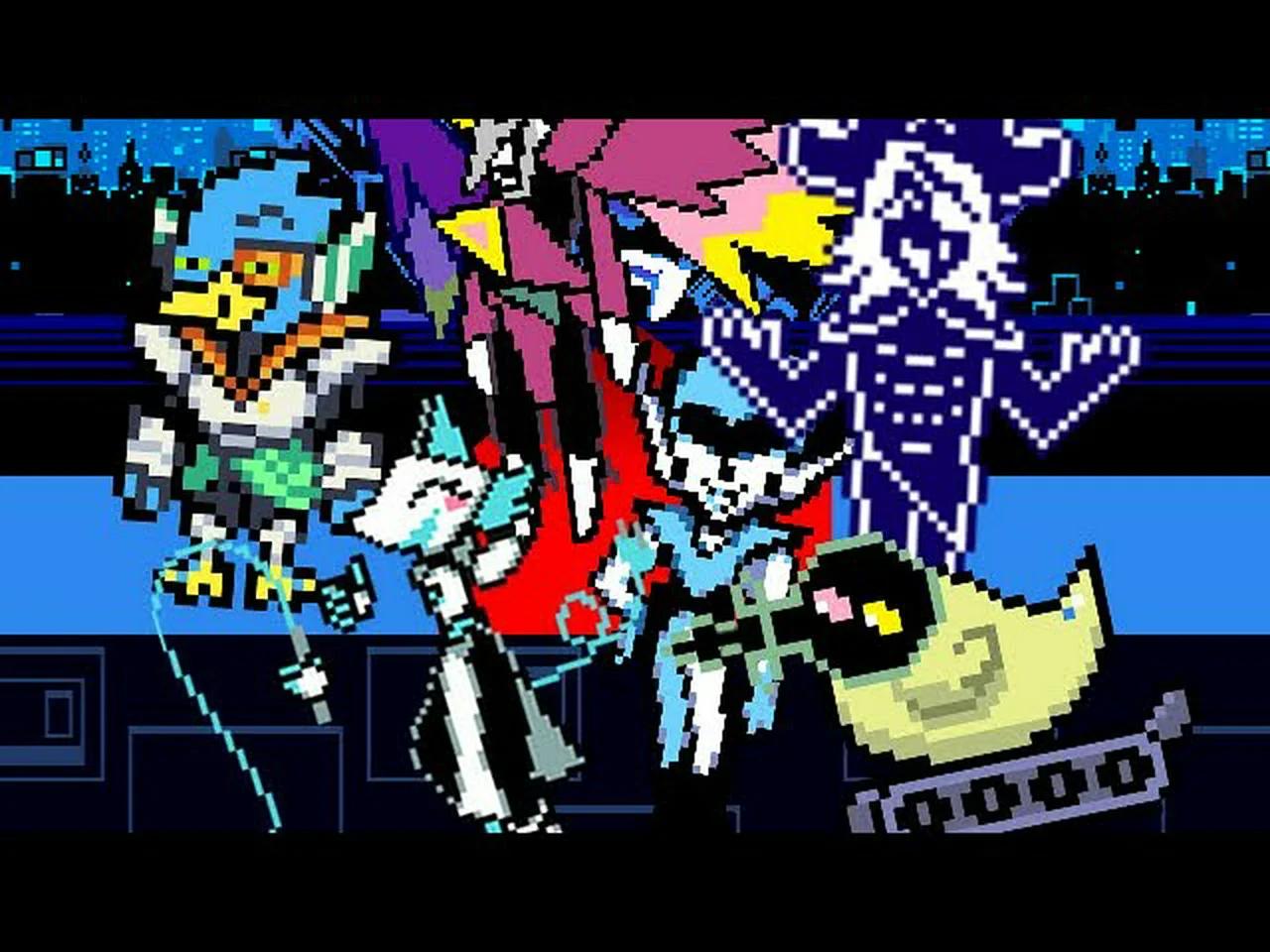 Deltarune Chapter 2 - All Bosses (Pacifist)