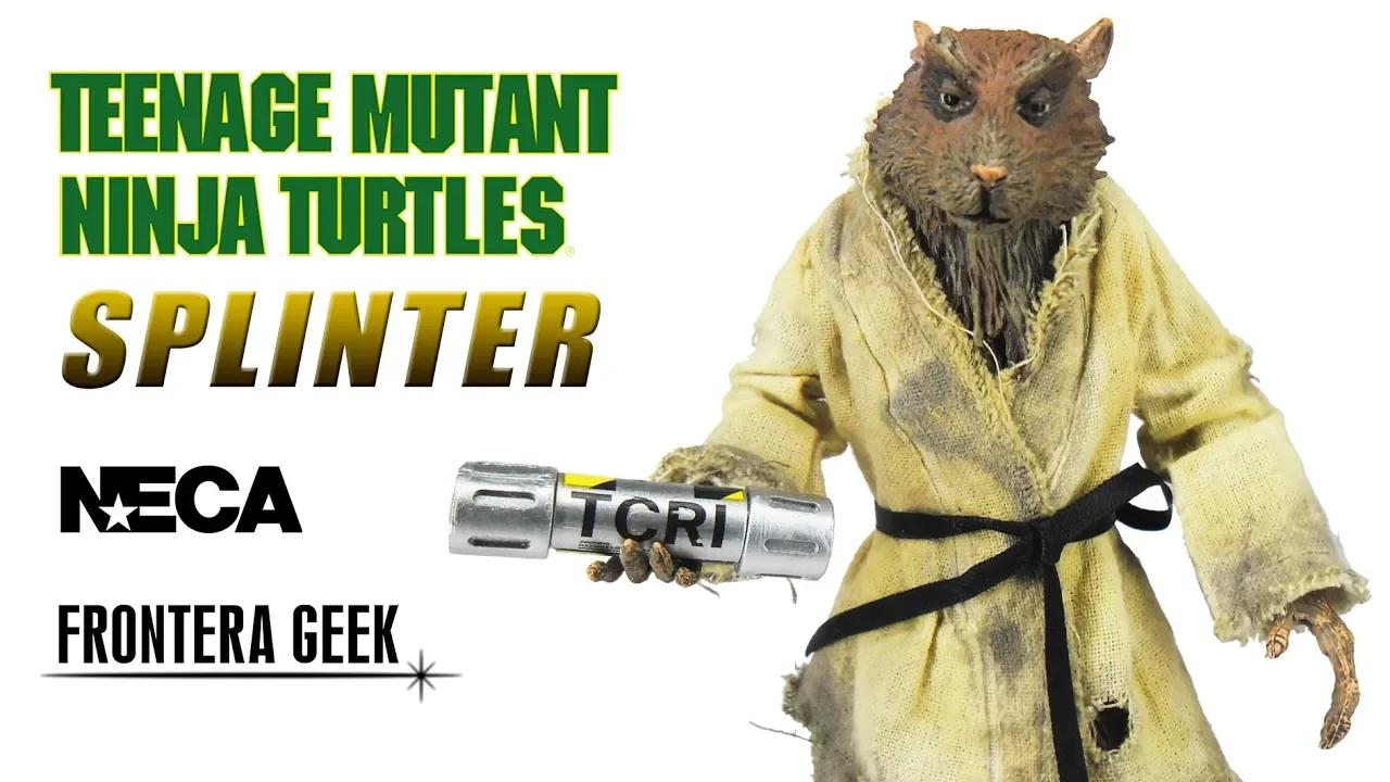 NECA SPLINTER - TMNT 1990 - Tortugas Ninja - Review en Español | Unboxing
