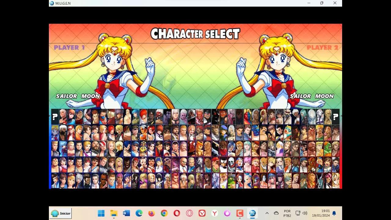 Sailor Moon In CVS POTS Style for Capcom Vs SNK Evolution Kore