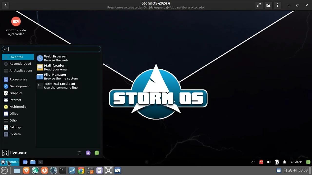 StormOS tornando o Arch Linux FÁCIL para pessoas que vêm do Windows e do macOS!