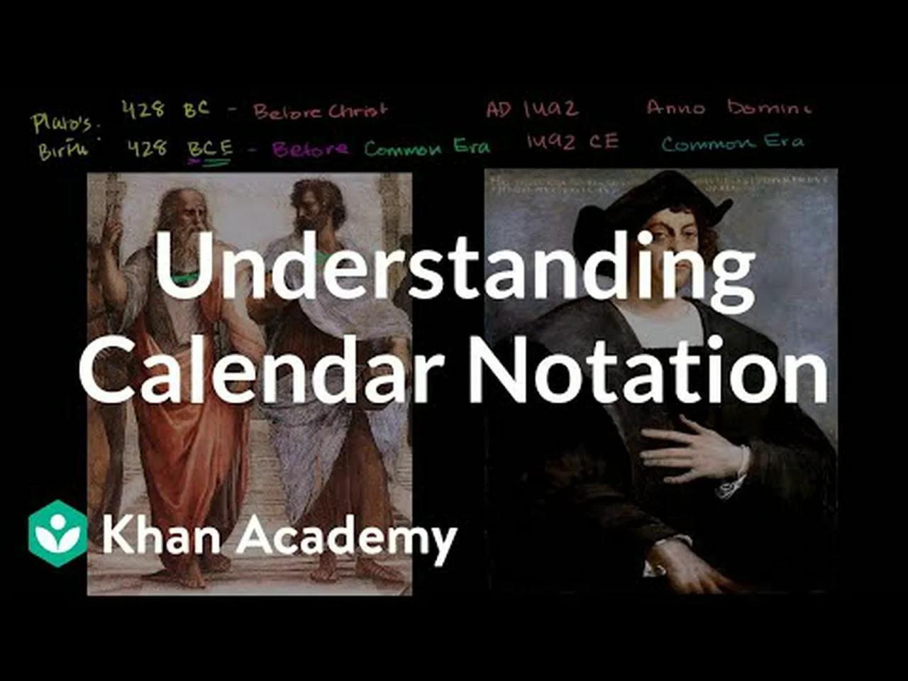 Understanding calendar notation | Cosmology & Astronomy | Khan Academy