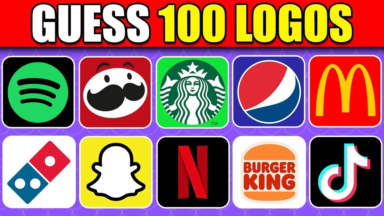 Guess The Logo In 3 Seconds 100 Famous Logo Quiz