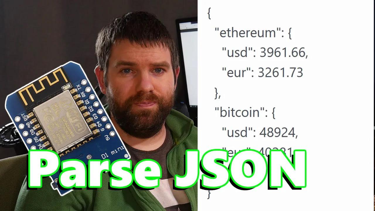 Parsing Data From an API using ArduinoJSON (ESP8266/ESP32) Parsing Data From an API using ArduinoJSON (ESP8266/ESP32)
