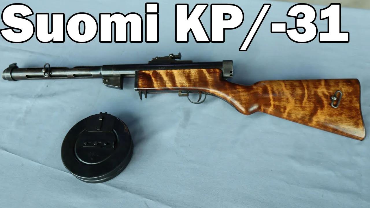 Suomi KP/-31 – L’Excellent Pistolet-Mitrailleur Finlandais