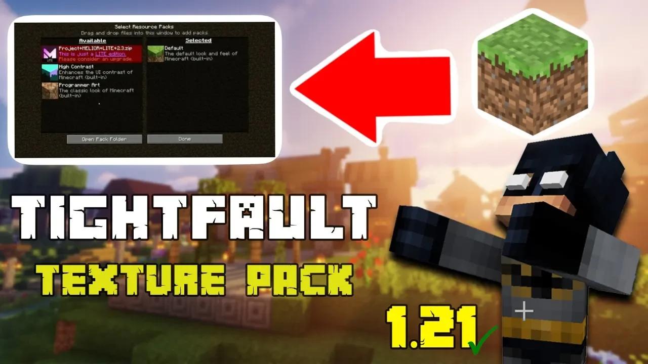 How To Download & Install Tightfault Texture Pack for Minecraft 1.21