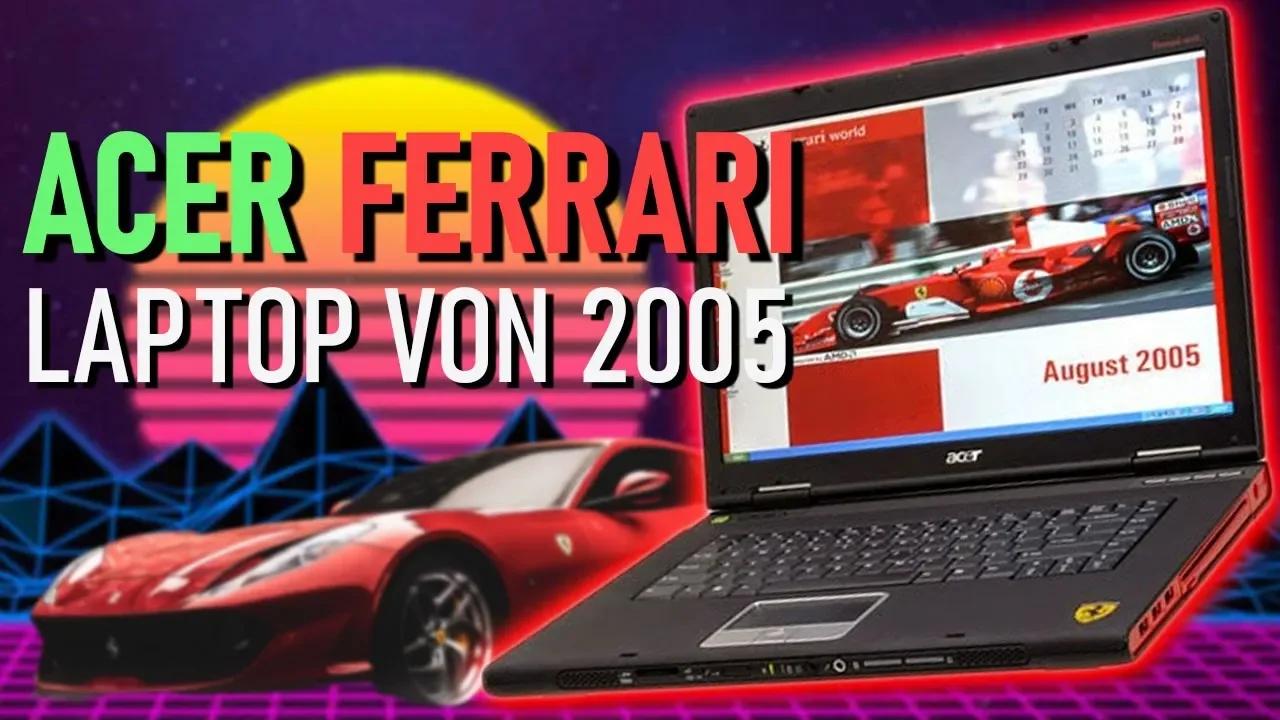 Retro Review: Albert's 5.000€ Ferrari Laptop