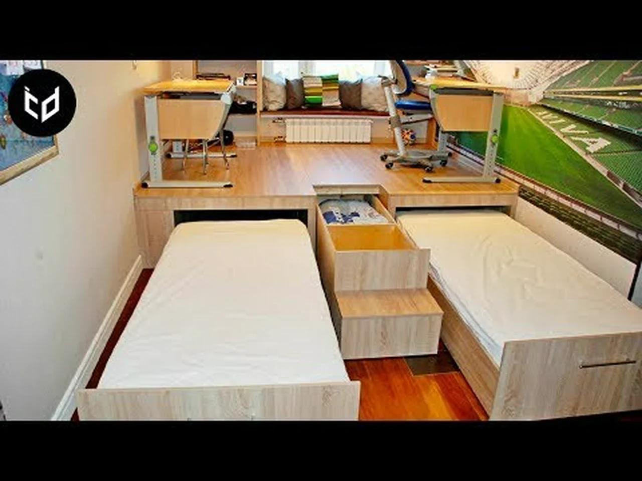 Fantastic Home Design Ideas With Space Saving Smart Furniture
