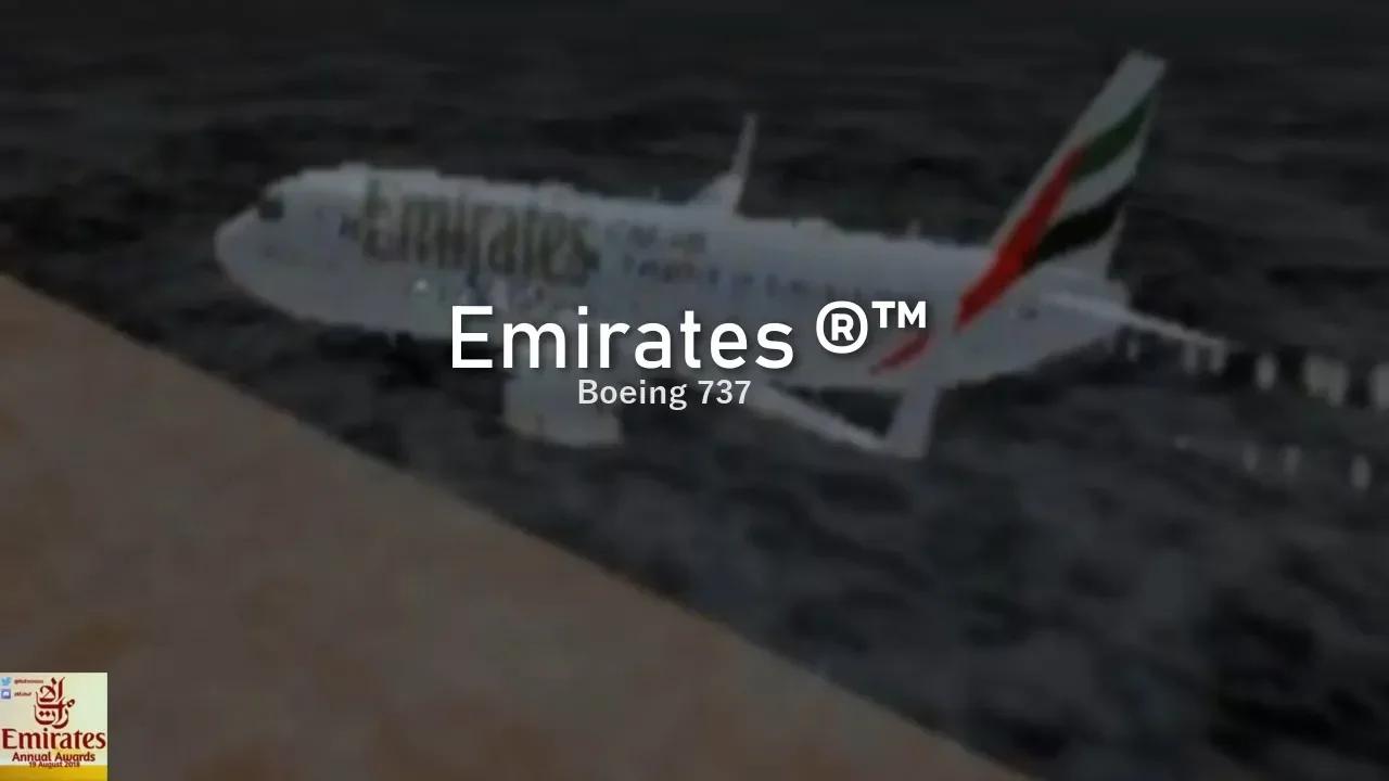 [ROBLOX] Flying onboard Emirates! Boeing 737