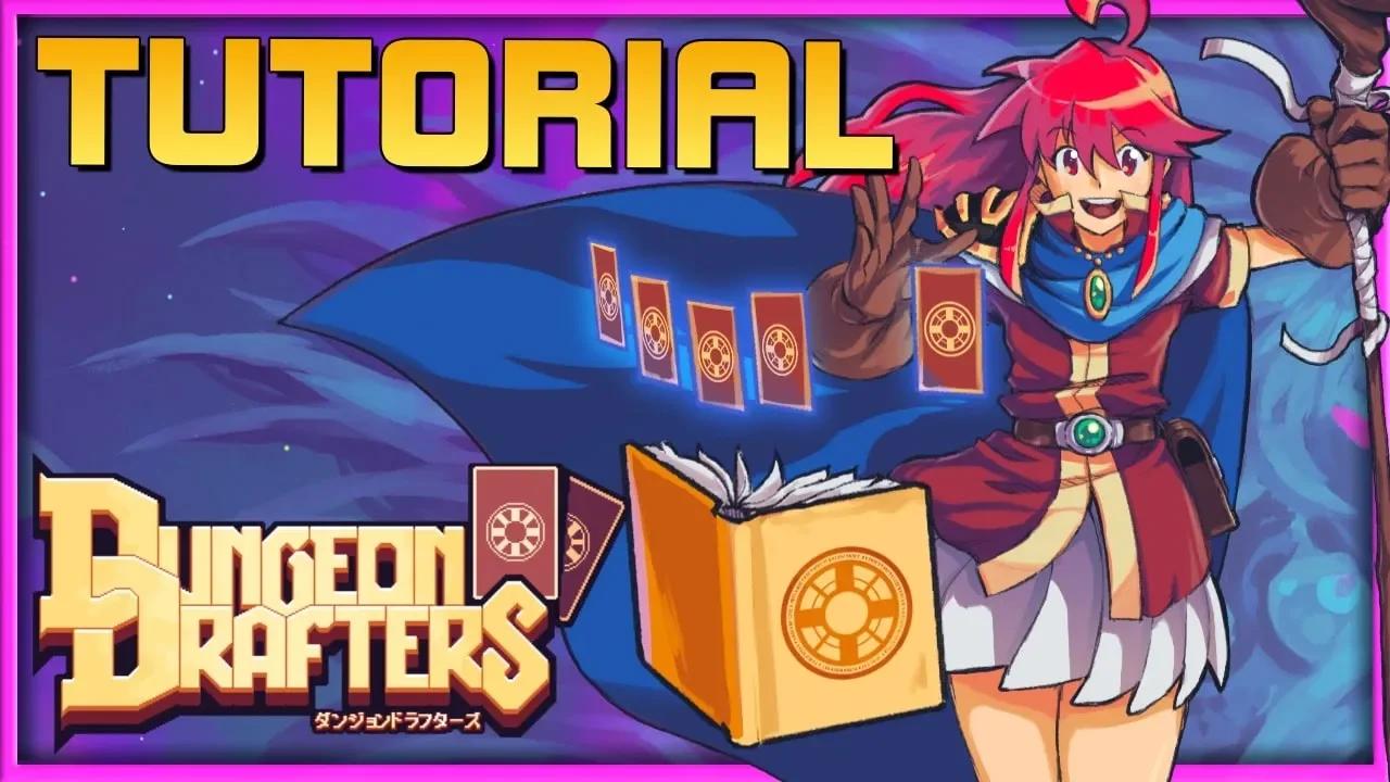 DUNGEON DRAFTERS Gameplay 🎴 Tutorial | Roguelike Tactical RPG | PC/Switch No Commentary Walkthrough