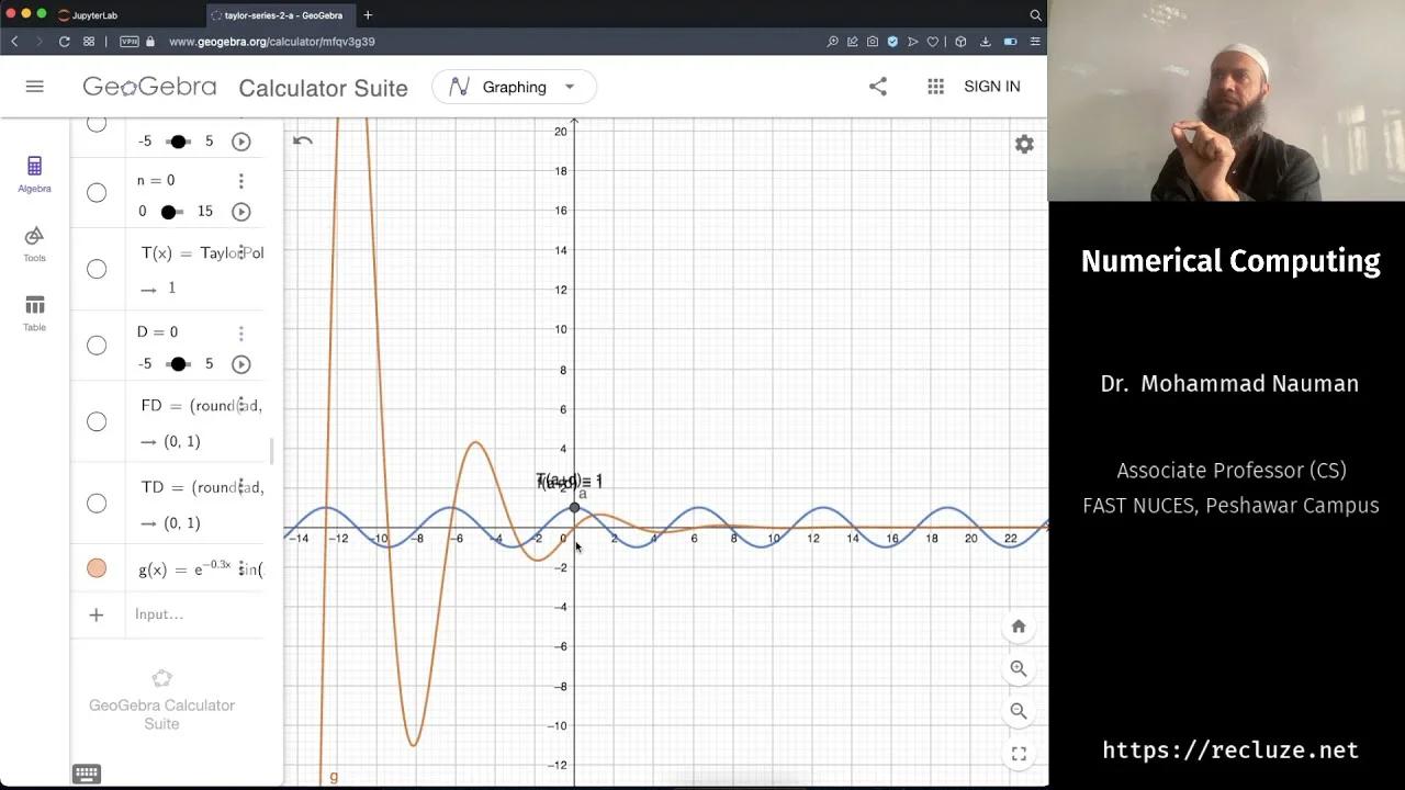 Taylor Series - Intuition and Derivation | Numerical Computing 16