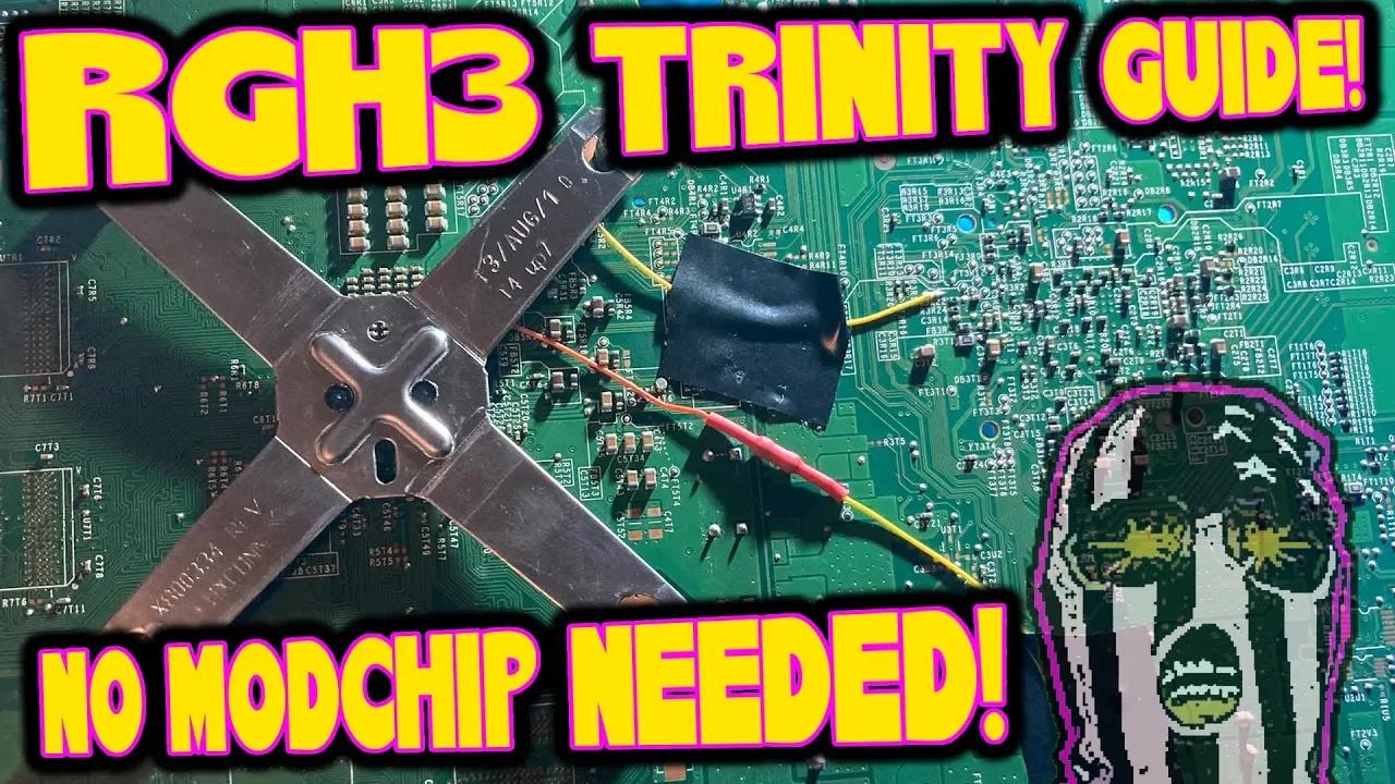 Xbox 360 RGH3 Trinity Slim Complete Installation Guide! (Basically Jtag ...