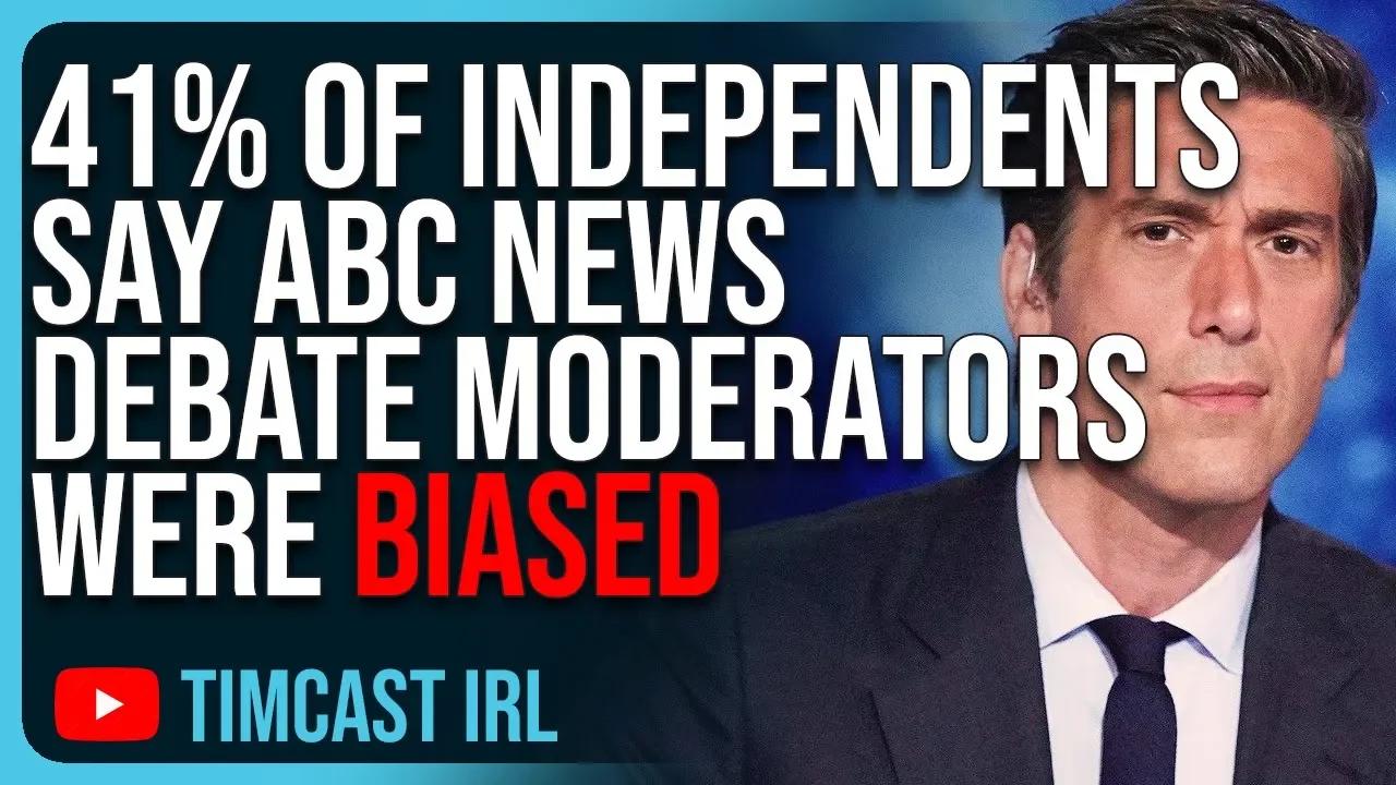 41% Of Independents Say ABC News Debate WAS NOT FAIR, Moderators Were ...