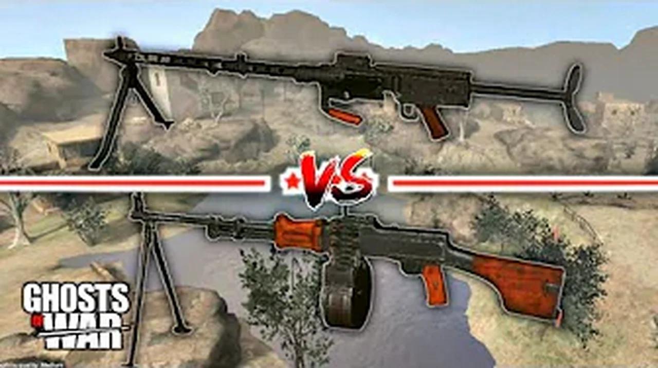 Ghosts of War 🔥 MG 13 Vs RPD Machine Gun | Ghosts of War Gameplay