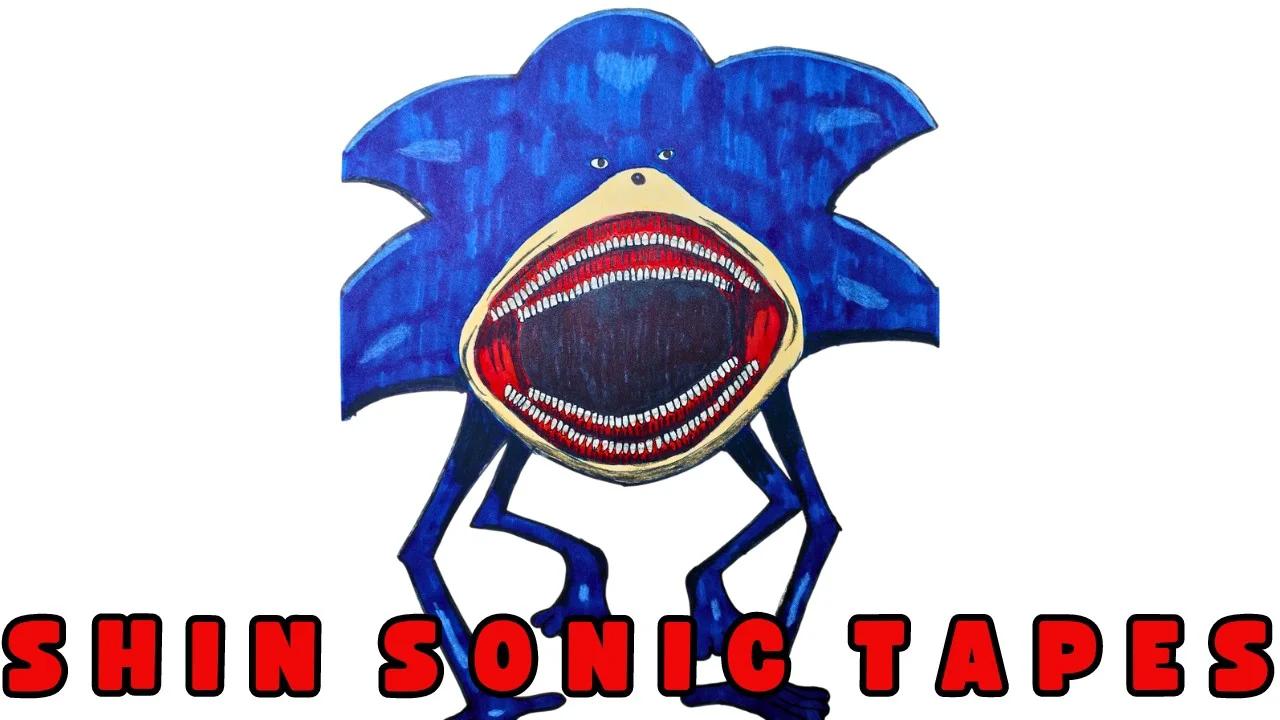 Como DIBUJAR a SHIN SONIC TAPES / How to DRAW SHIN SONIC TAPES