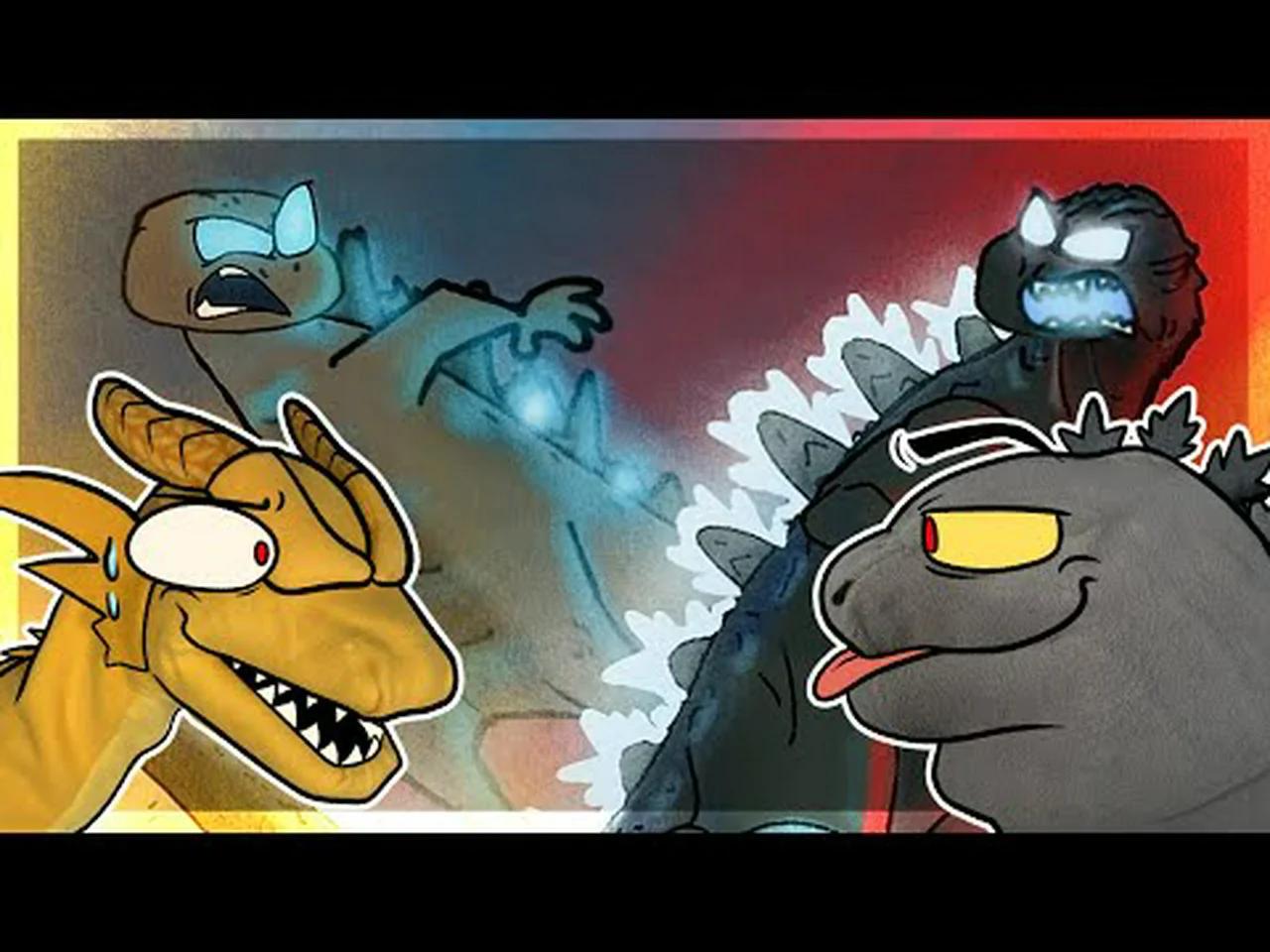 Godzilla Reacts GODZILLA vs MONKEY vs 1954 GODZILLA! - Part 24