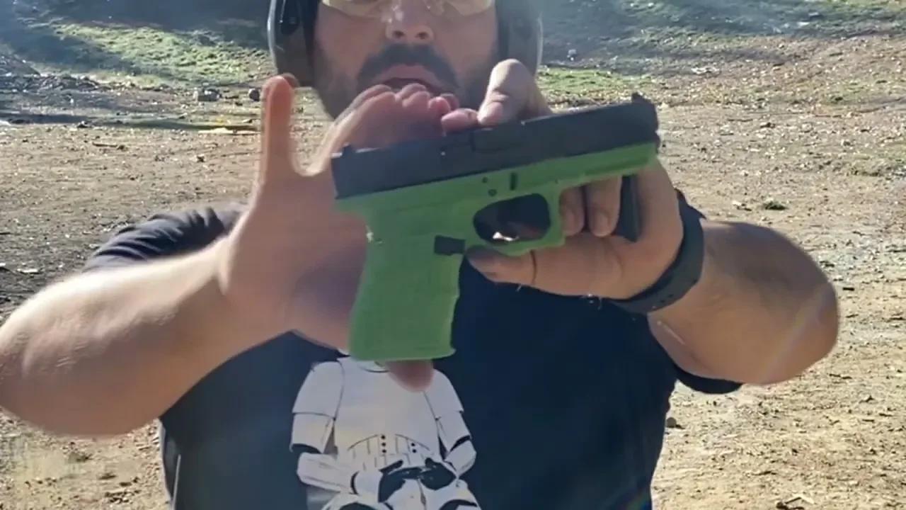 Testing 3D Printed Glocks! Shoot and Review of the Chairmanwon Glocks ...
