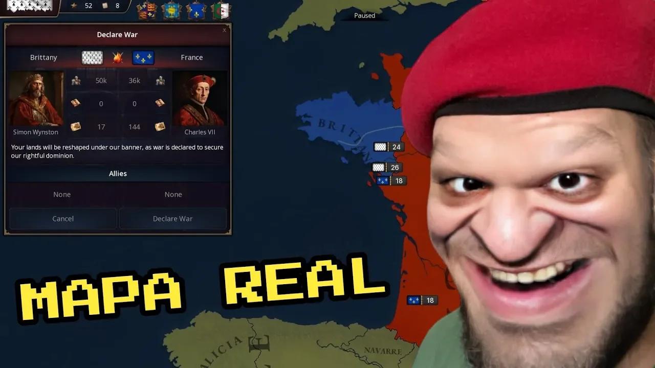 AGE OF HISTORY 3 - MAPA REAL