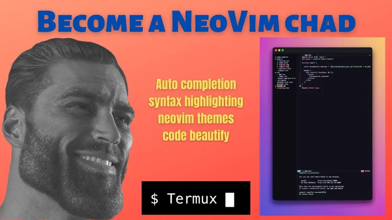 NeoVim Termux Setup: How to Configure the NvChad Plugin and Theme