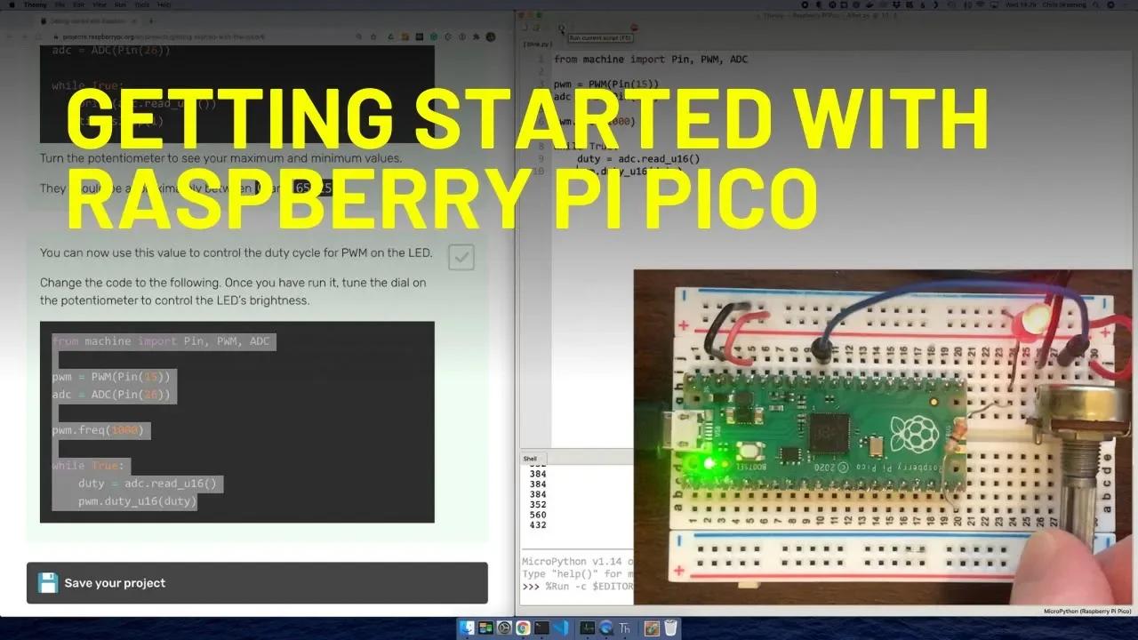 Getting started with Raspberry Pi Pico - MicroPython