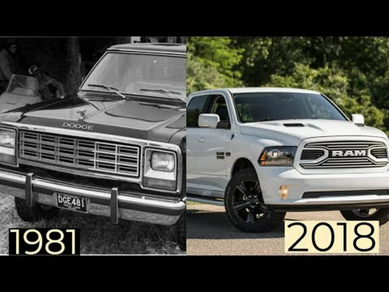 Dodge Ram Through The Years