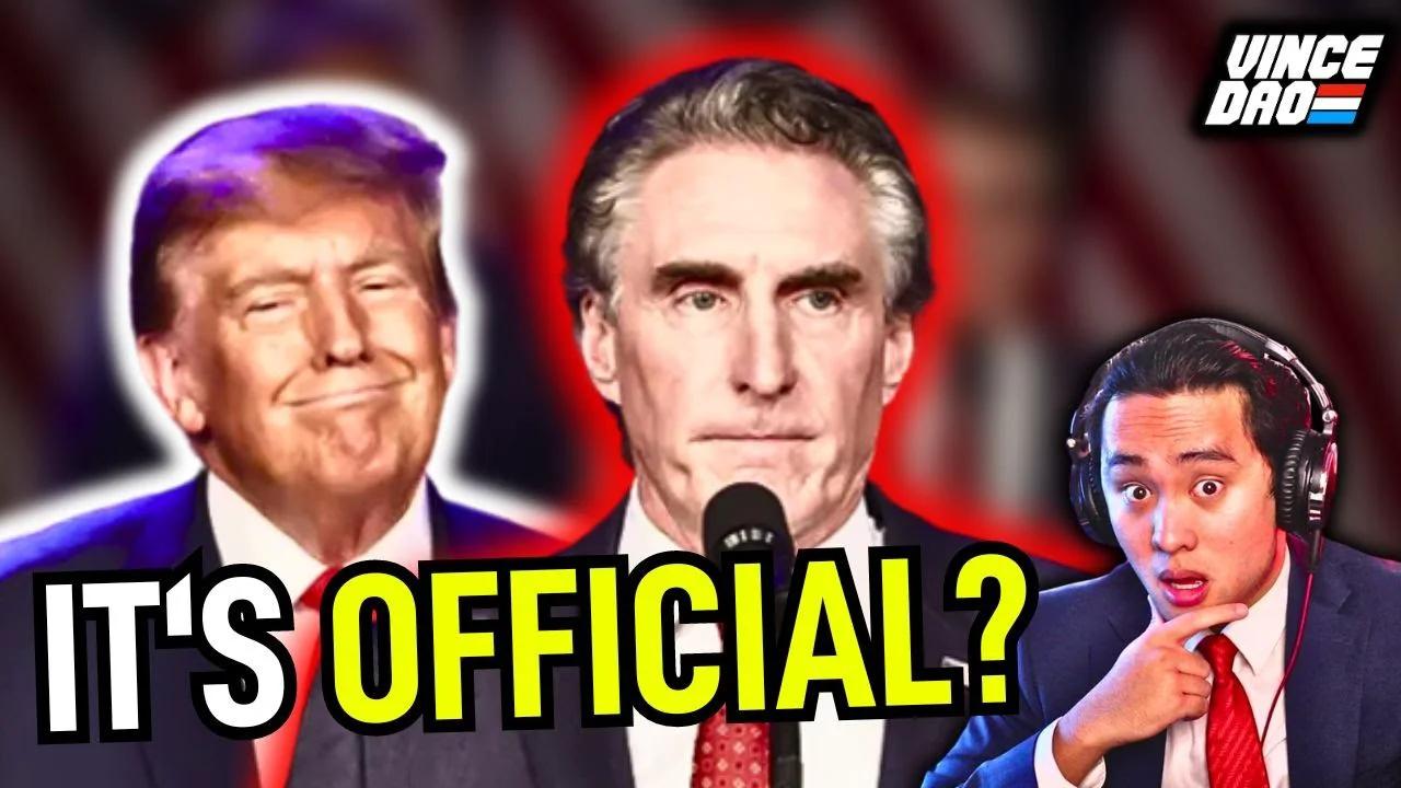 Doug Burgum CONFIRMED as Trump's VP?
