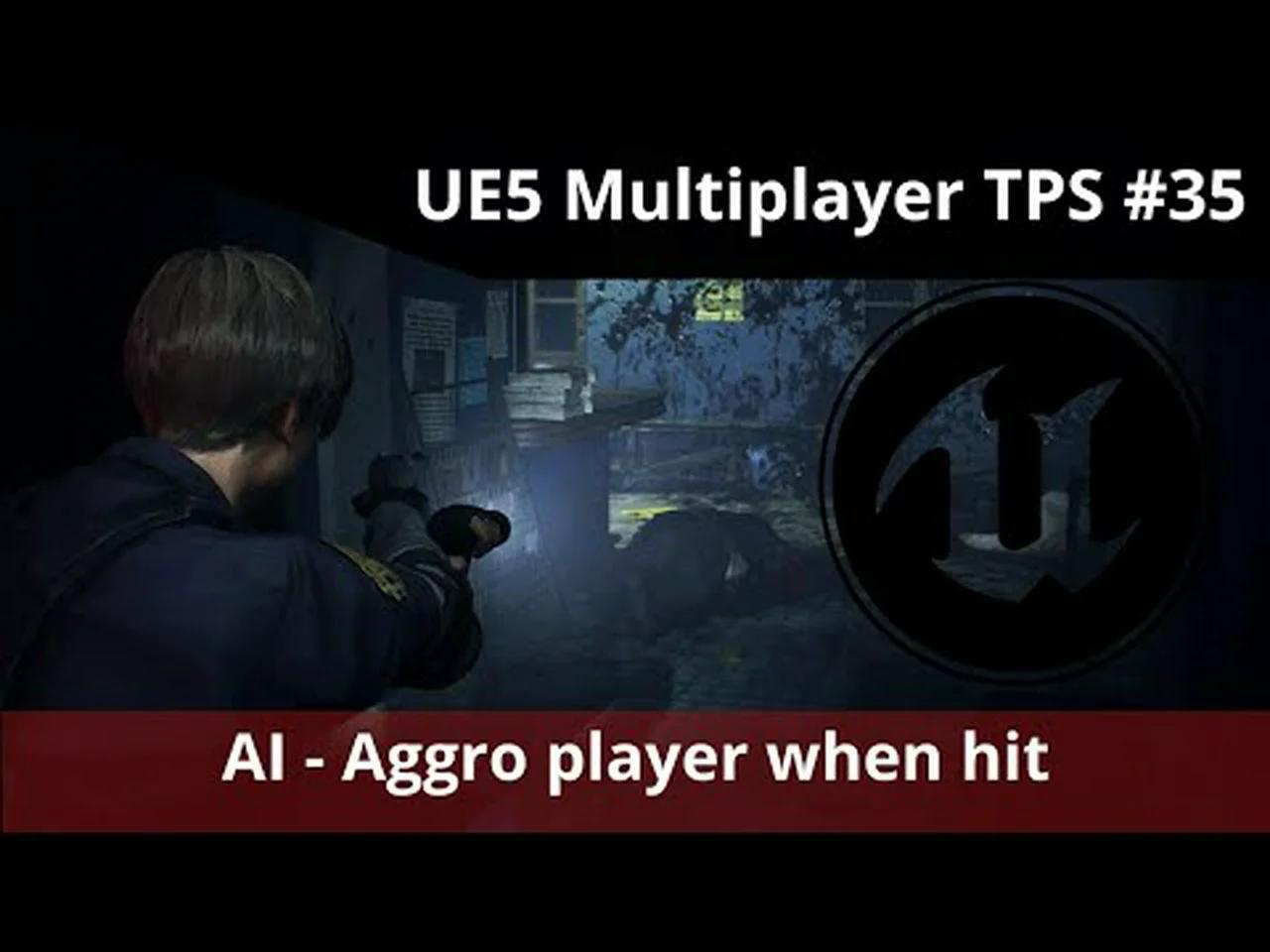 Unreal Engine 5 Multiplayer Tps Tutorial 35 Ai Aggro And Chase