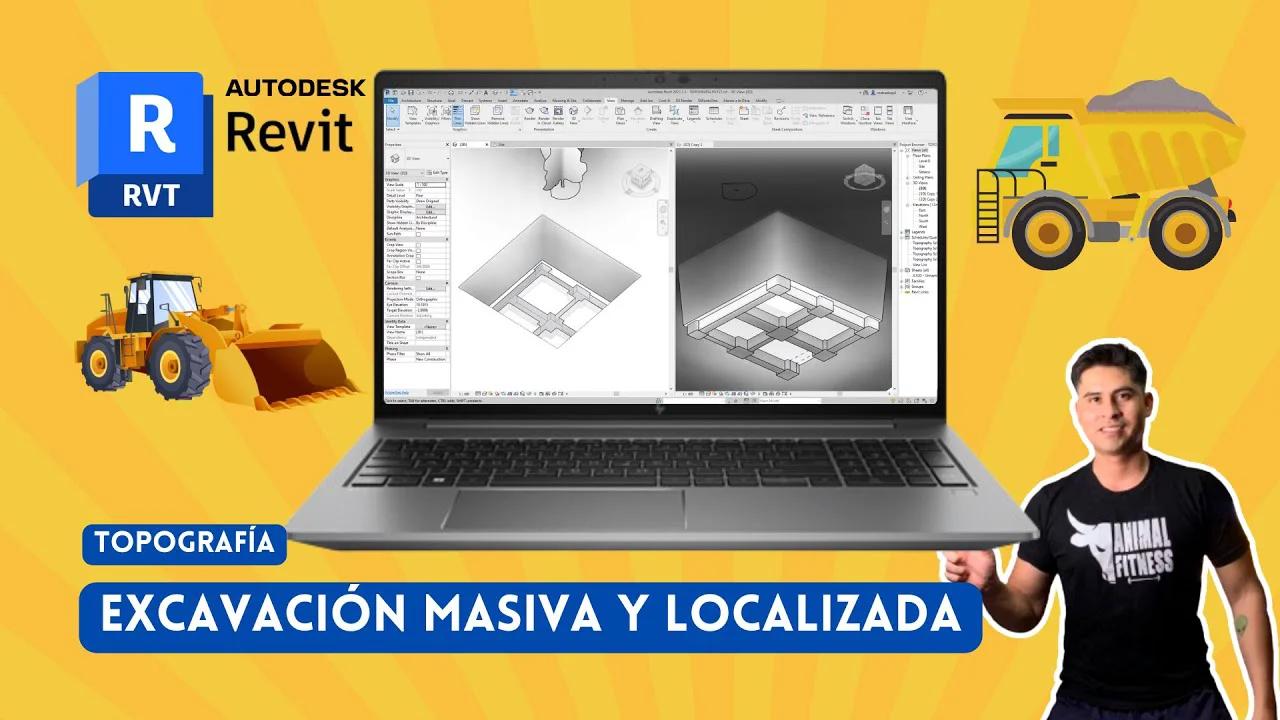 MODELADO Y METRADO DE EXCAVACIÓN MASIVA Y LOCALIZADA - REVIT AVANZADO👨‍🏫