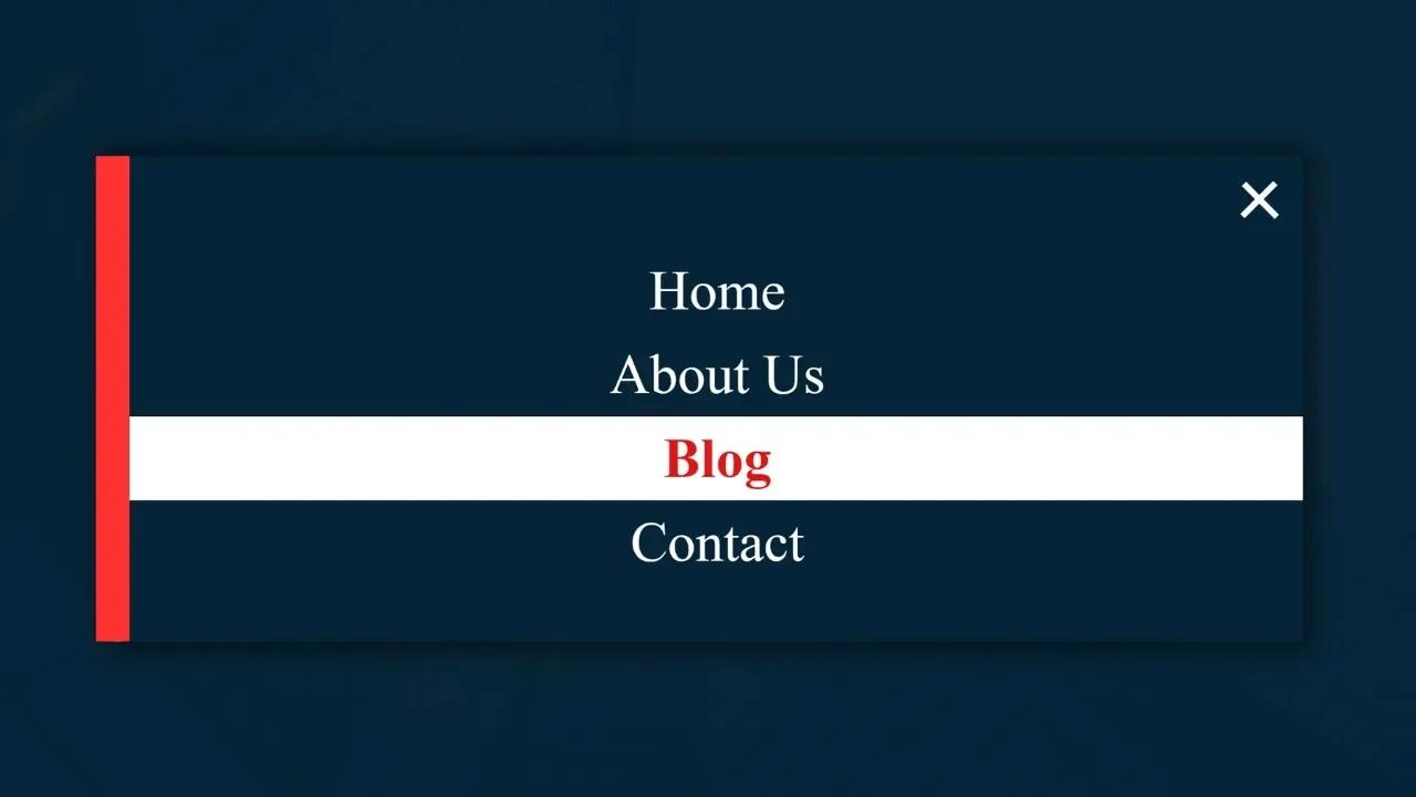 How To Create A Toggle Navigation Menu Using Html Css And Bootstrap 