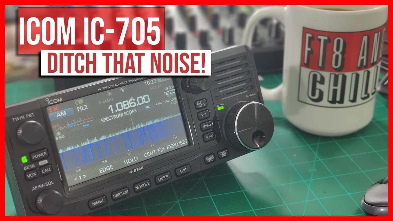 Locate RFI with the ICOM IC-705! Touch Lamps HATE this one hidden Feature!