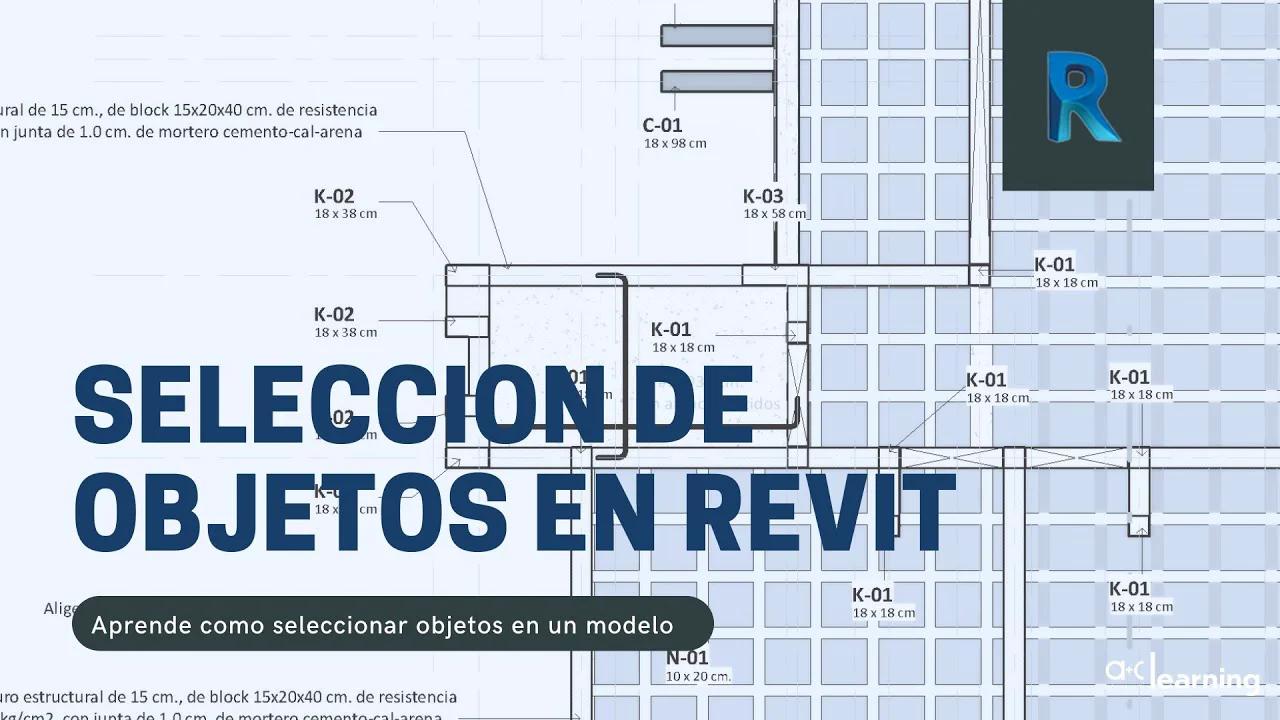 Seleccion de objetos en Revit