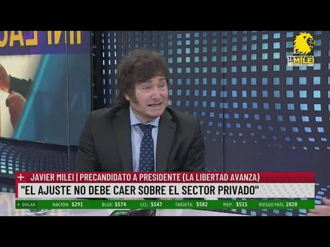 Javier Milei explica cómo va a lograr sus propuestas con Eduardo Feinmann