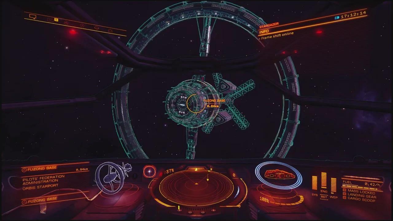 Elite Dangerous Part 3 The System Map