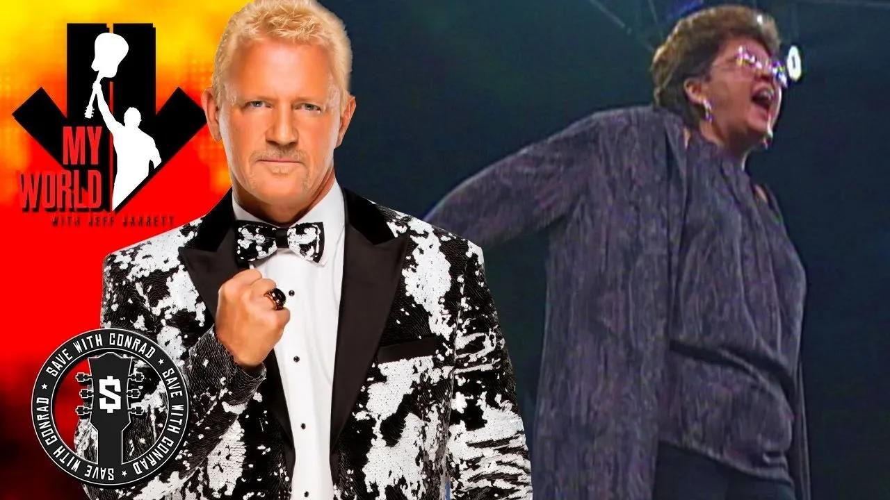 Jeff Jarrett on the JUDY BAGWELL ON A POLE match
