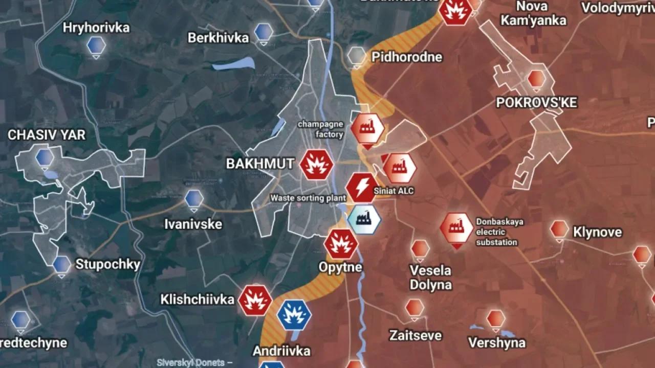 Ukraine Russian War Chronicle Rybar War Map for December 23, 2022 ...