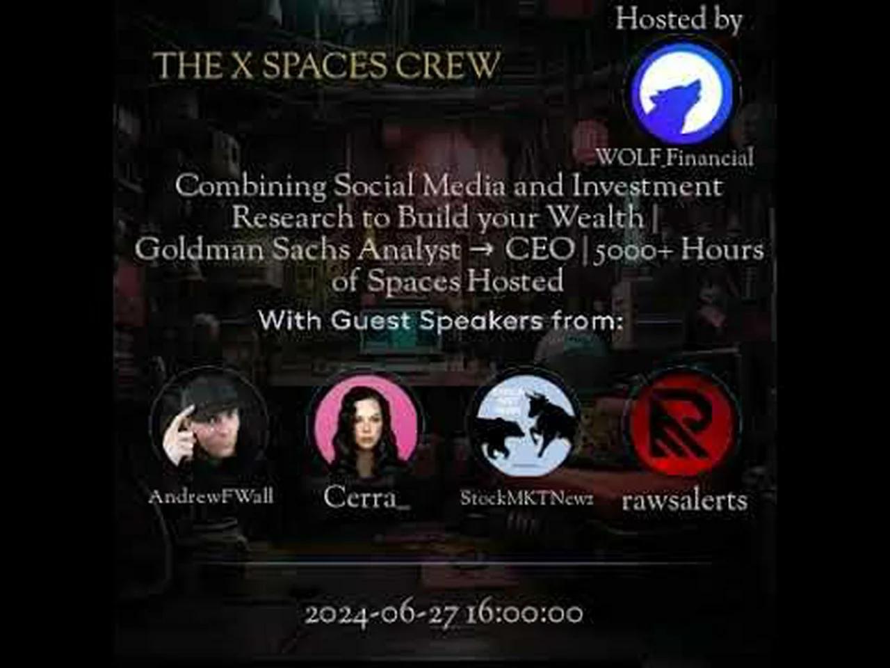 THE X SPACES CREW
