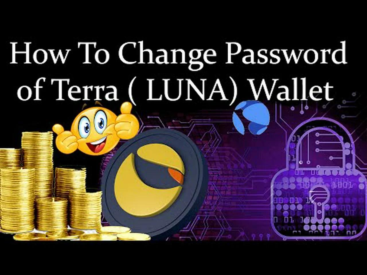 How To Change Password of Terra ( LUNA) Wallet | Cryptocurrency Wallet