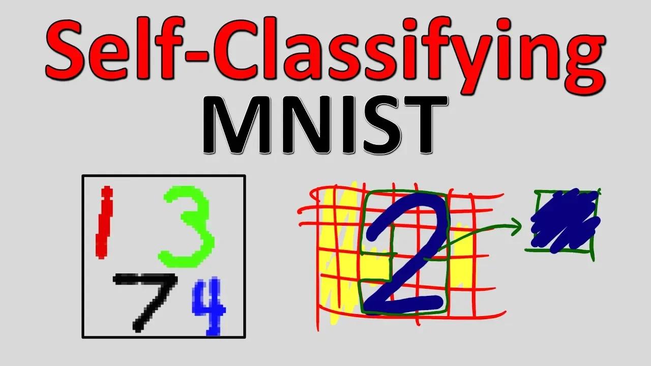 Self Classifying Mnist Digits Paper Explained