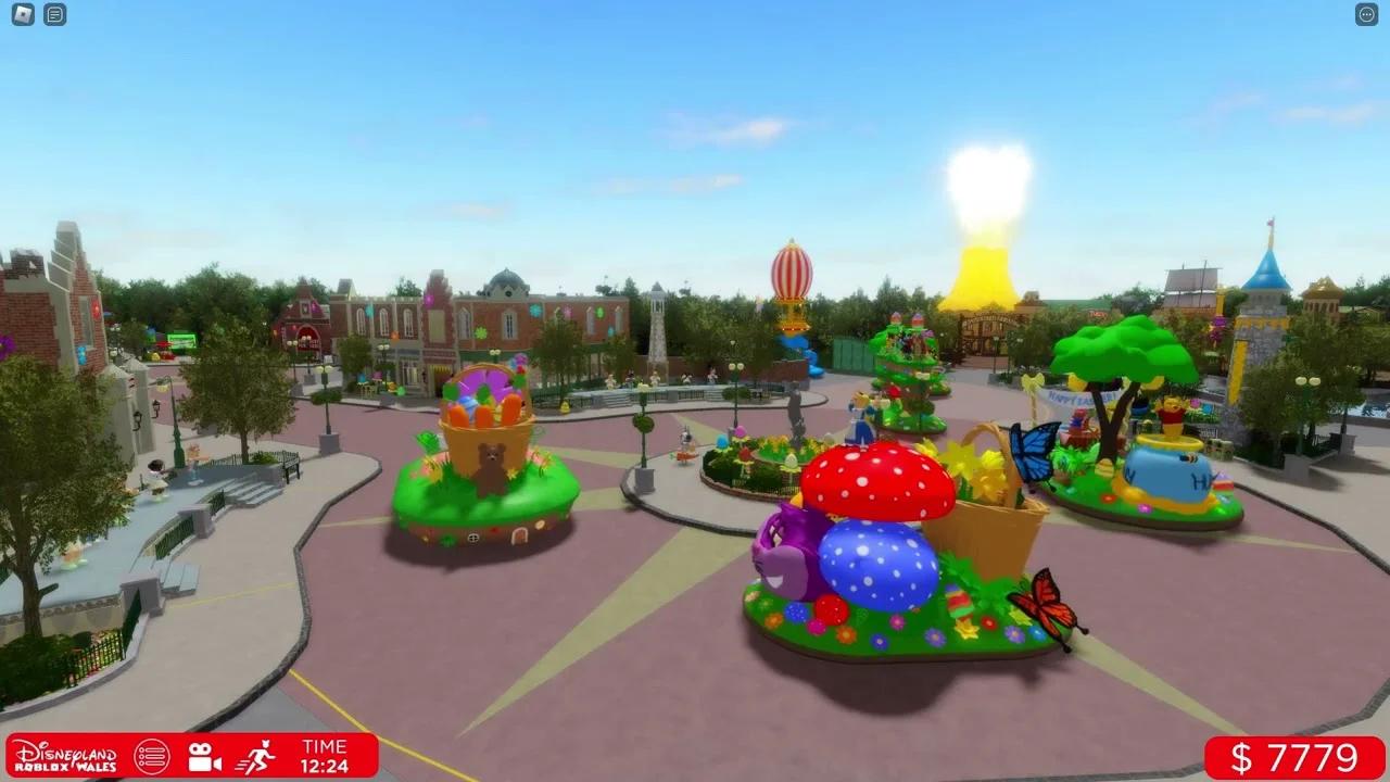Spring Fling Parade (Angle 1) II Disneyland Wales Roblox