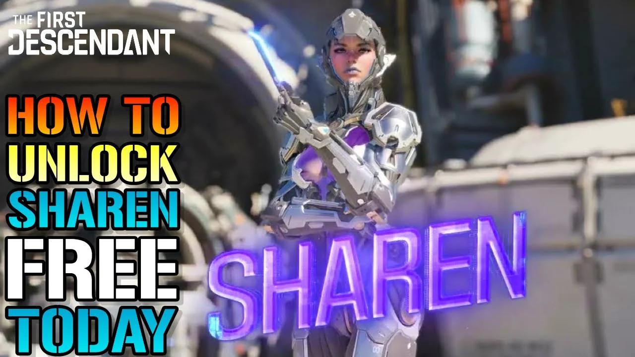 The First Descendant: How To Unlock "Sharen" For FREE Today! Easy (Farm ...