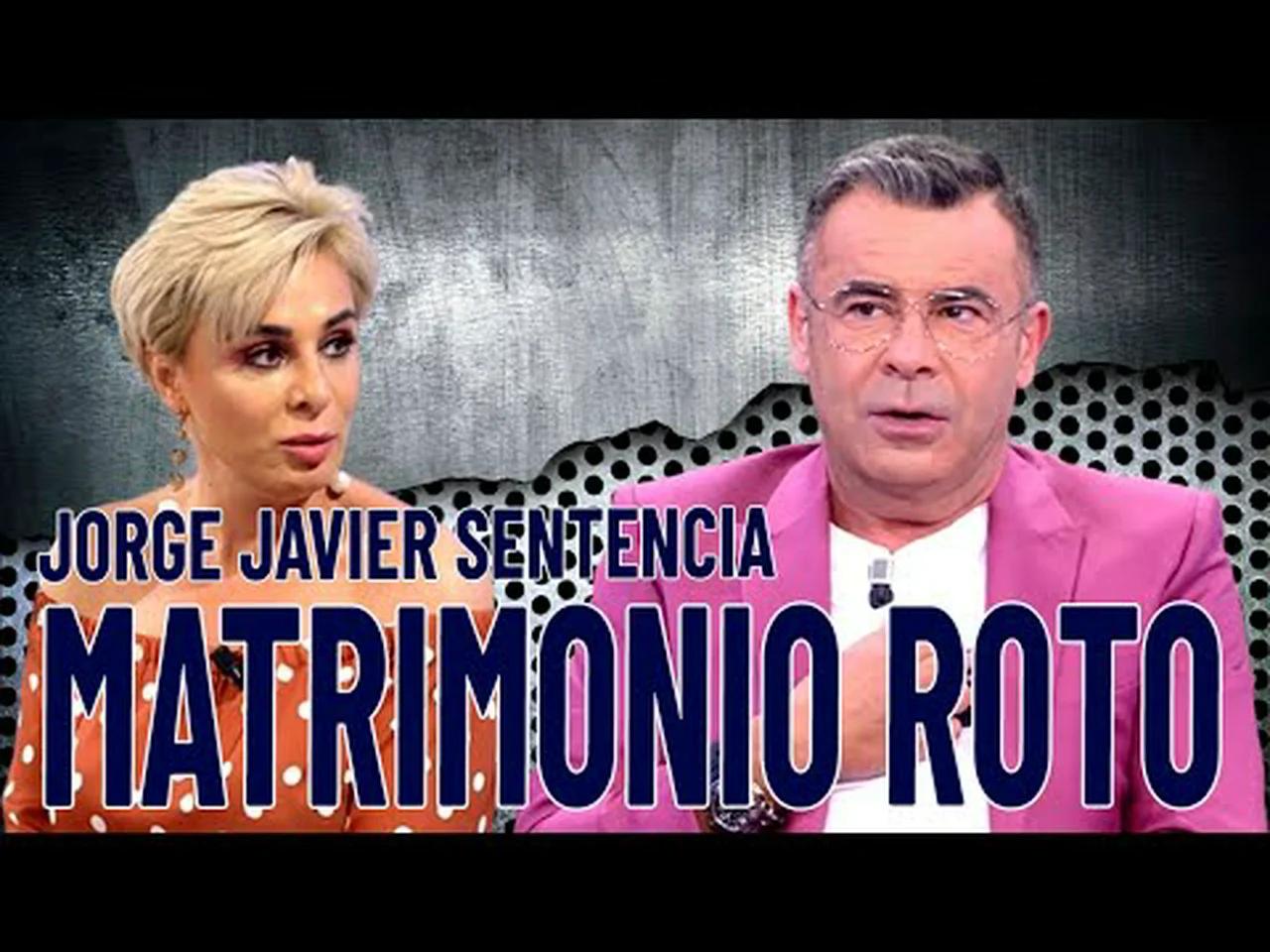 JORGE JAVIER Sentencia a ANA MARIA ALDON Ese MATRIMONIO esta ROTO