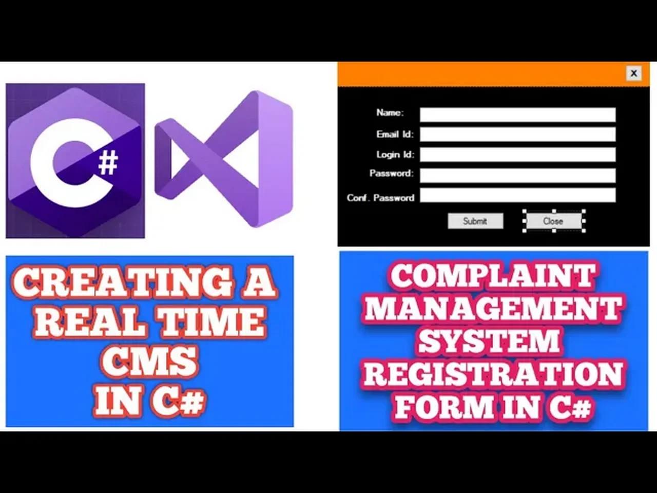 how to create registration form in c# windows application with database | SQL Server DB