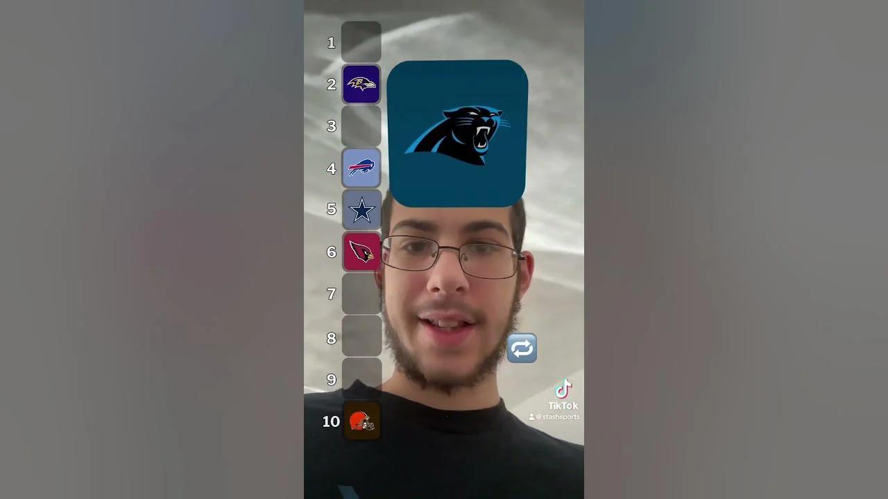 Blind Ranking the Top 10 NFL Teams #shorts #nfl #football