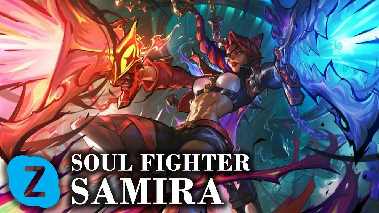 Ultimate Samira Soul Fighter LOL skin spotlight